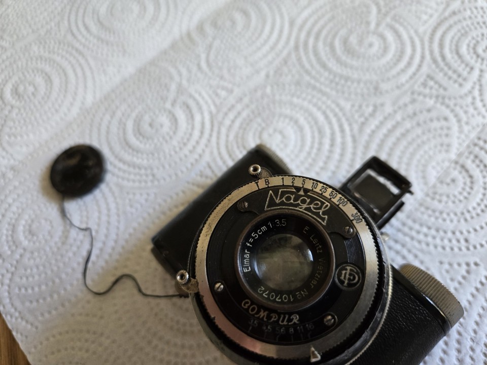 KODAK AG NAGEL PUPILLE E. LEITZ ELMAR 50MM F/3.5 MADE IN GERMANY, 127 ...