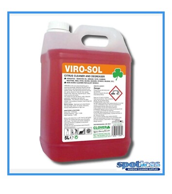 Virosol Viro-sol Citrus Based Fast Acting Cleaner Degreaser 5L | eBay