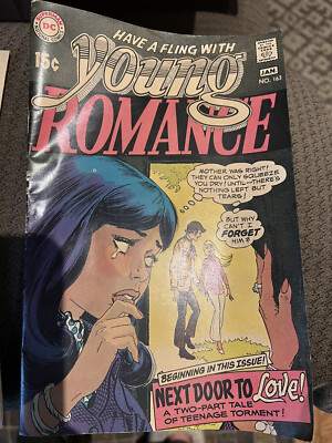 YOUNG ROMANCE #163 1970-DC COMICS--ALEX TOTH G/VG | eBay