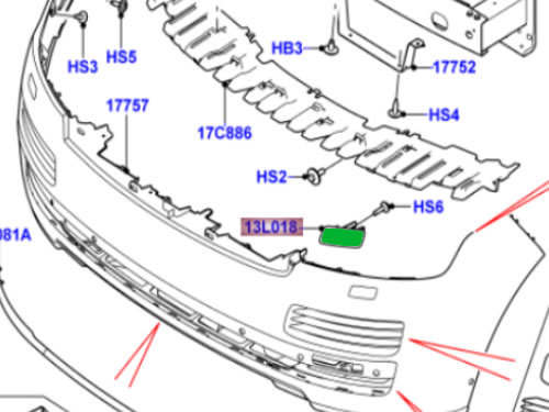 GENUINE LAND ROVER HEADLAMP WASHER JET CAP RANGE ROVER 13 -17 RH NEW ...