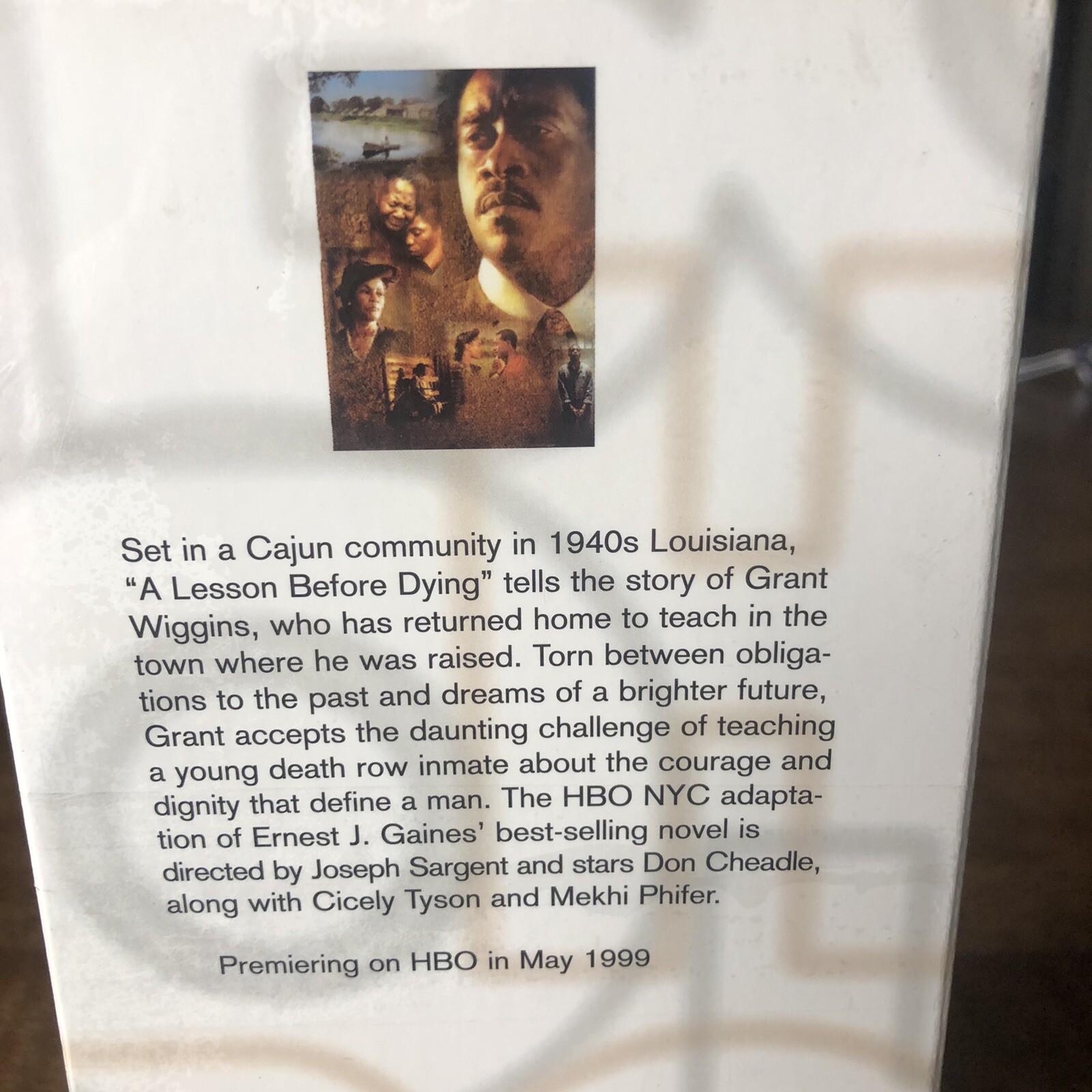 A Lesson Before Dying (VHS, 1999) for sale online | eBay