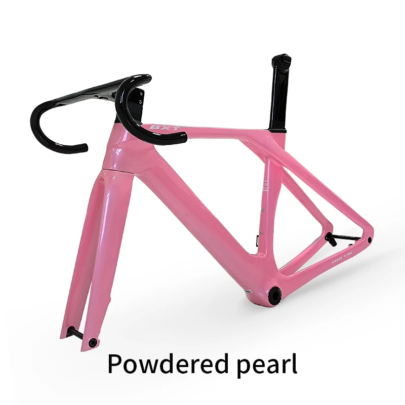 Carbon Fiber Road Bike Frame Disc Brake BB T47 Road Bicycle Frameset ...