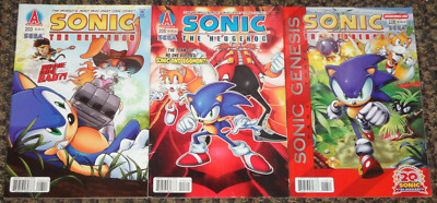 ARCHIE SONIC THE HEDGEHOG #203 205 228 VG/FN-VF+ COMIC BOOK LOT TAILS ...