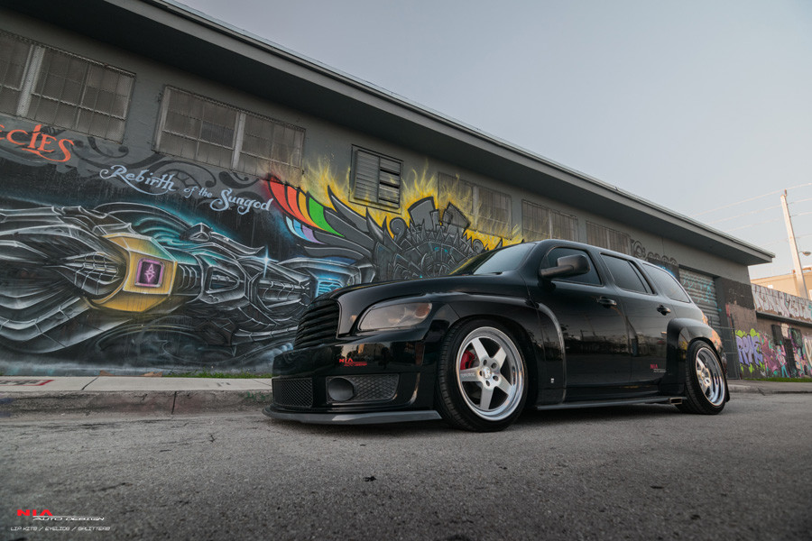 Chevy HHR SS Front Splitter Lip Kit Bodykit - Factory Black | eBay