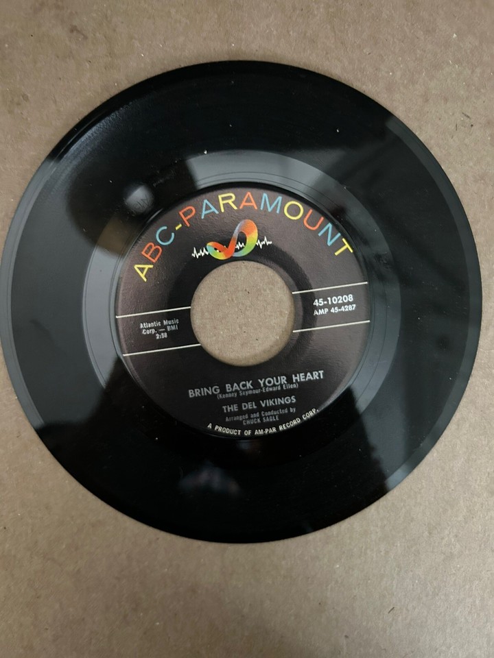 The Del-Vikings - I'll Never Stop Crying, ABC-Paramount EX 1961 | eBay
