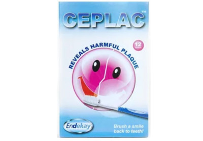 Ceplac Dental Disclosing (12) Tablets Reveals Harmful Plaque | eBay UK