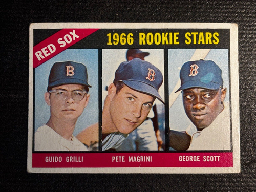 1966 Topps Boston Red Sox Lot - Carl Yastrzemski #70, Petrocelli RC ...