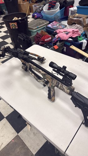 Centerpoint Archery 390 Crossbow Dagger Compound Camo 4x32 Scope | eBay