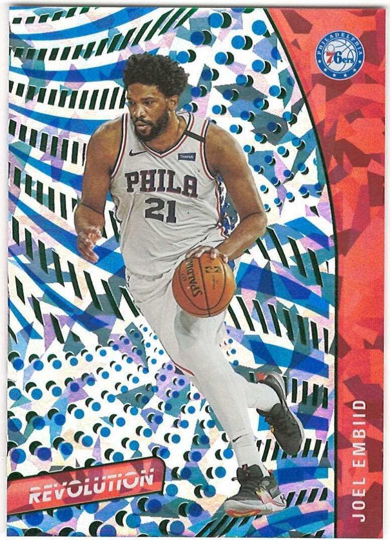 2020-21 Panini Revolution - Joel Embiid #71 Chinese New Year Emerald ...