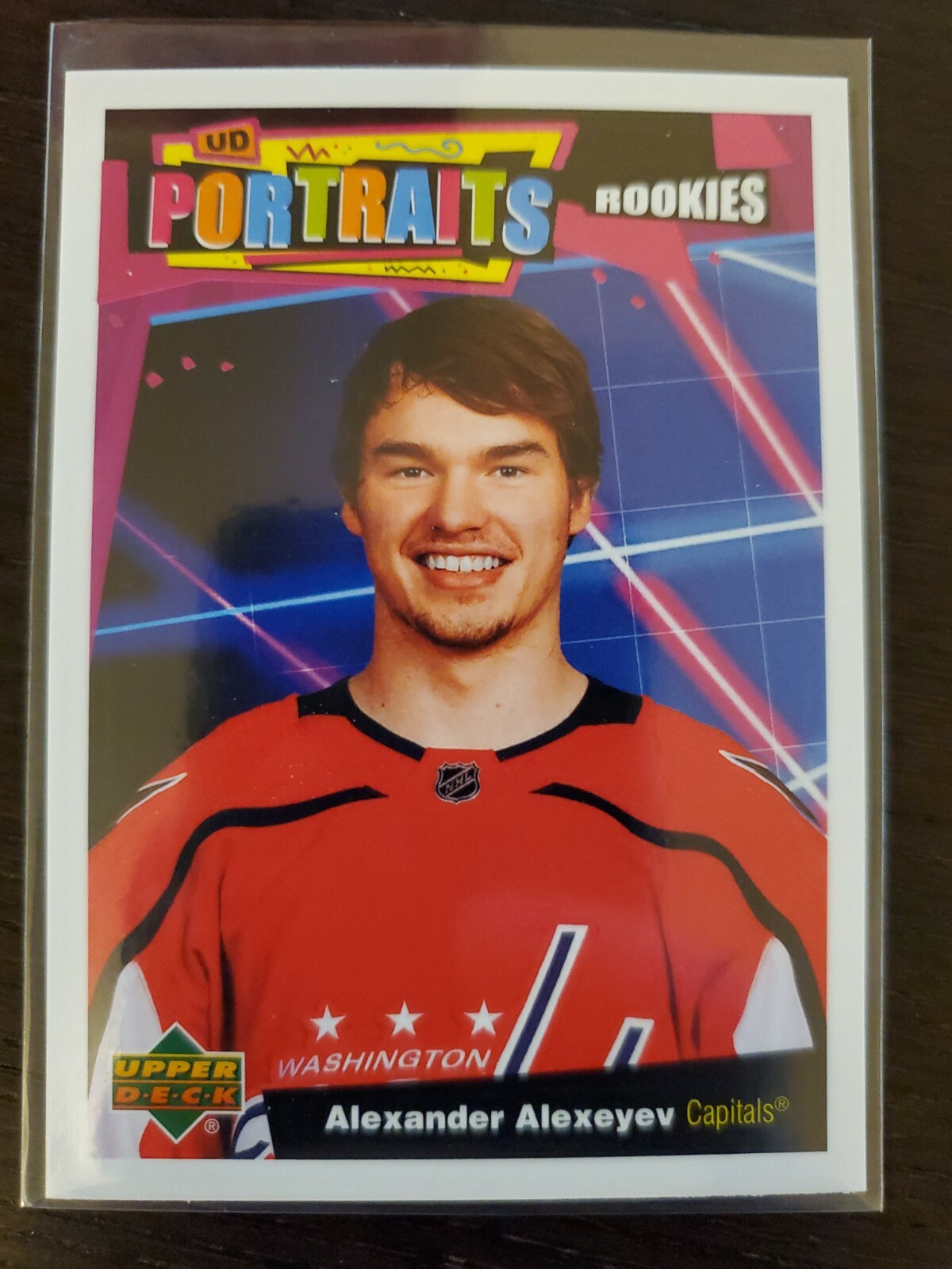 2020-21 Upper Deck - Ud Portraits Rookies Alexander Alexeyev #P-75 (RC ...