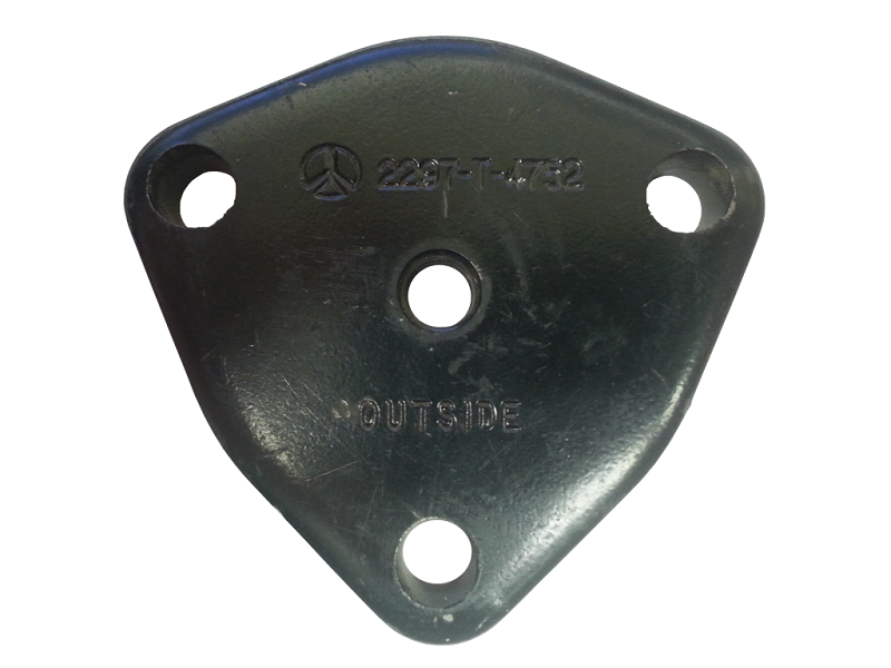 Meritor 2297T4752 Coach Bus 2.63" 3 Bolt Type King Pin Cap End Plate ...