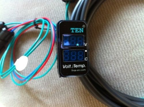 1PC TOYOTA HILUX VIGO FORTUNER DIGITAL WATER TEMP VOLT GAUGE METER ...