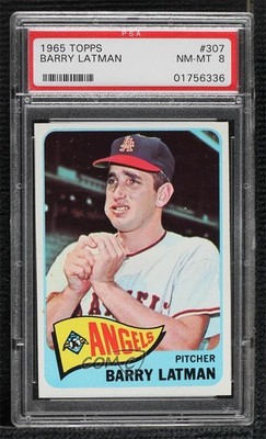 1965 Topps Barry Latman #307 PSA 8 | eBay