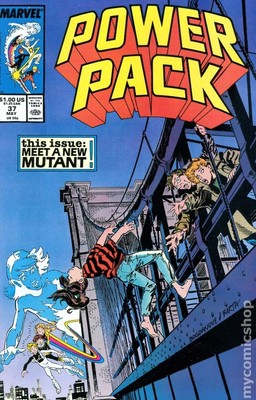 Power Pack #37 FN/VF 7.0 1988 Stock Image | eBay