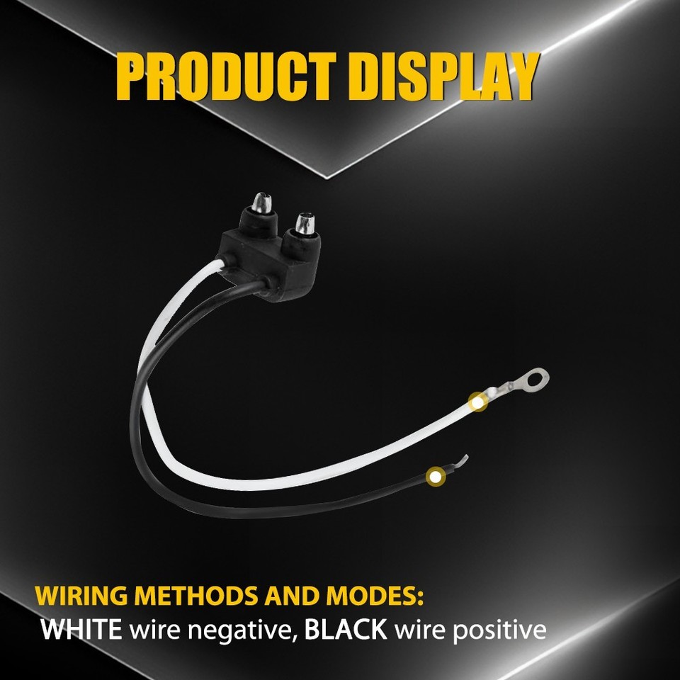 5pcs 2" DOT Inch Red Round Trailer 9 LED Marker Lights w/ Grommet for ...