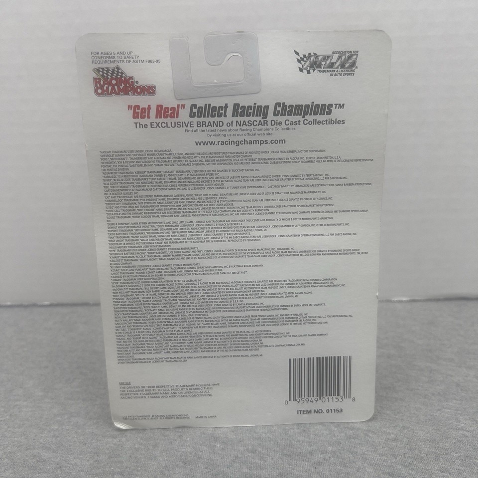 Racing Champions #94 Ron Barfield 1997 NASCAR New Holland Ford ...