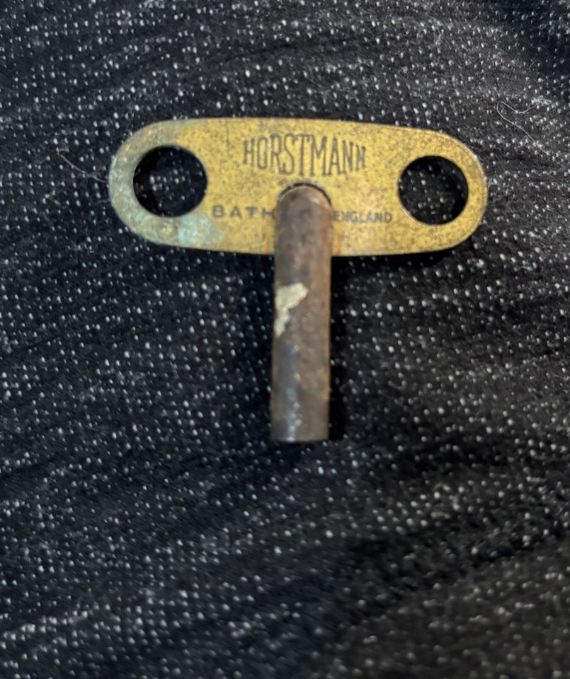 Vintage Old HORSTMANN Bath Clock Key Industrial Timer / Gas CHEAPEST ON ...