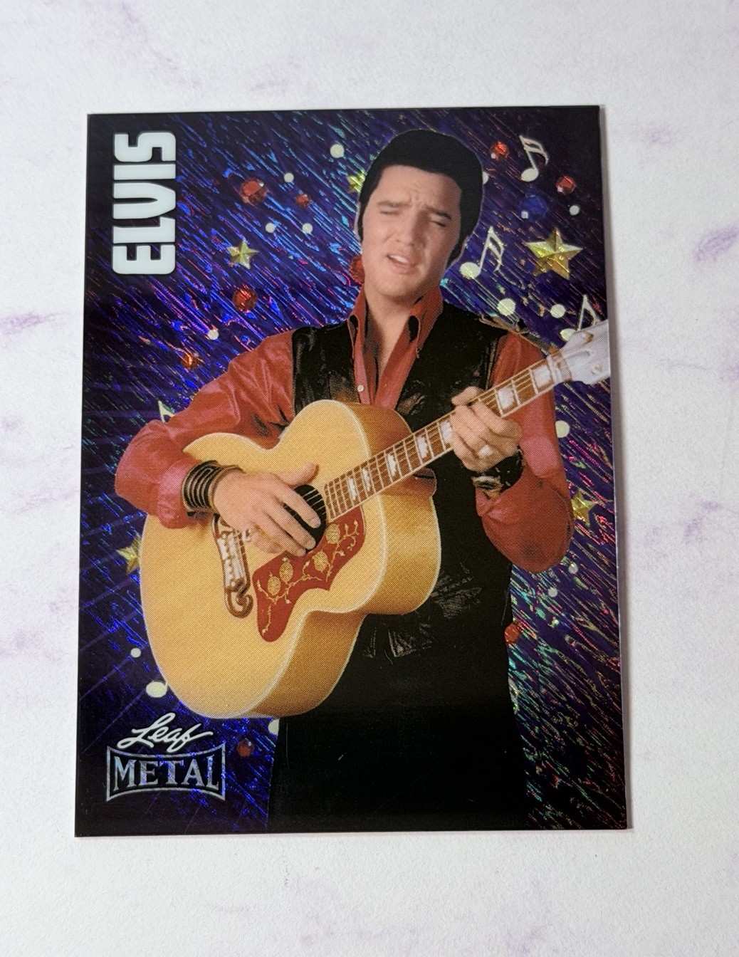 2024 Leaf Metal Elvis Presley Icon Collection Purple Shimmer 1/3-5 | eBay