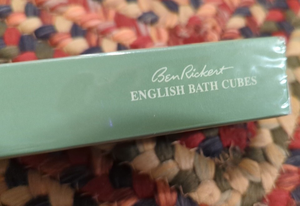 Factory Sealed NEW Vintage 6 Double English Bath Cubes by Ben Rickert ...