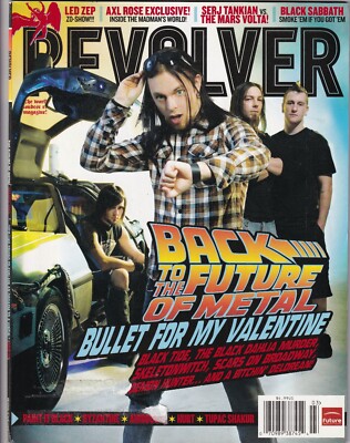 Revolver Music Magazine Bullet For My Valentine March 2008 052219nonr ...