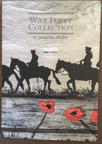 War Poppy Collection by Jacqueline Hurley Gold Coin Set Signed Limited ...