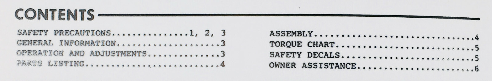 Ford 781B Rear Blade Operators Owners Manual | eBay