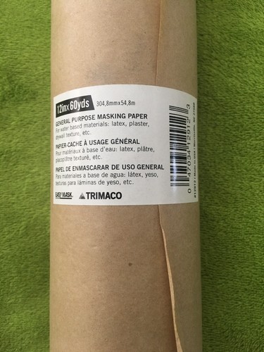 Trimaco Masking Paper 12 " X 180' Brown | eBay