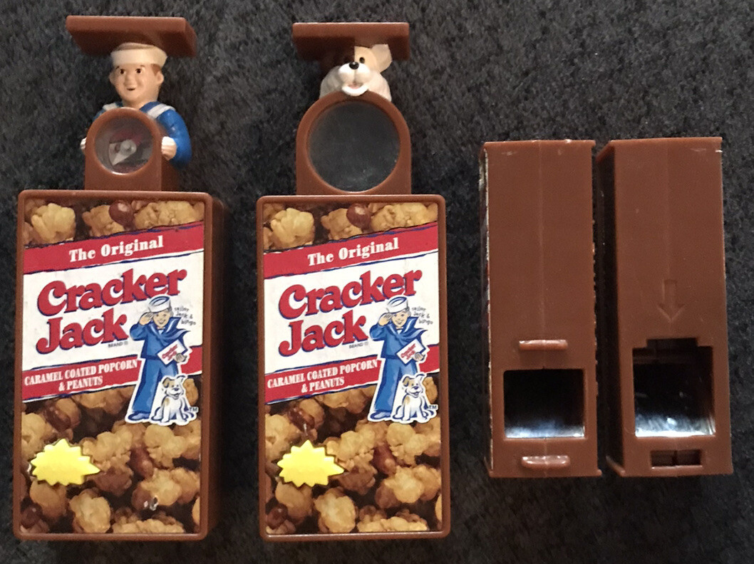 Vintage Cracker Jack Toy Compass, Magnifying Glass, Periscope Subway, 3 ...