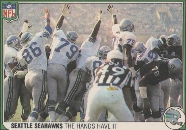 1983 Fleer NFL Team Action - Seattle Seahawks #52 for sale online | eBay