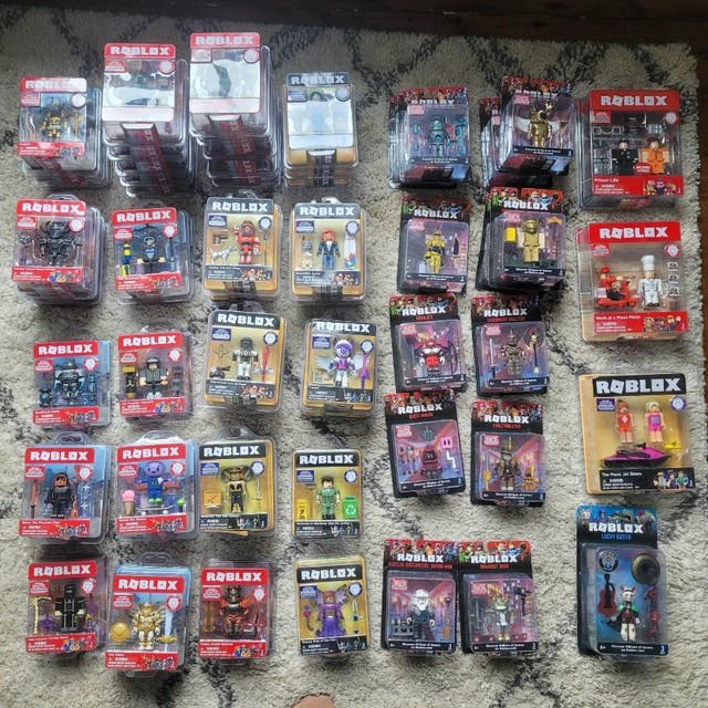 Genuine ROBLOX Bootleg Mining Man With Redeem Code Core Action Figure ...