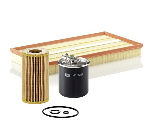 MANN-FILTER Air Oil Fuel Filters RAPKIT027 fits Mercedes Valente W639 ...