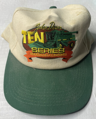 John Deere Hat Ten Series Combine K Products Snapback Cap Made in USA ...