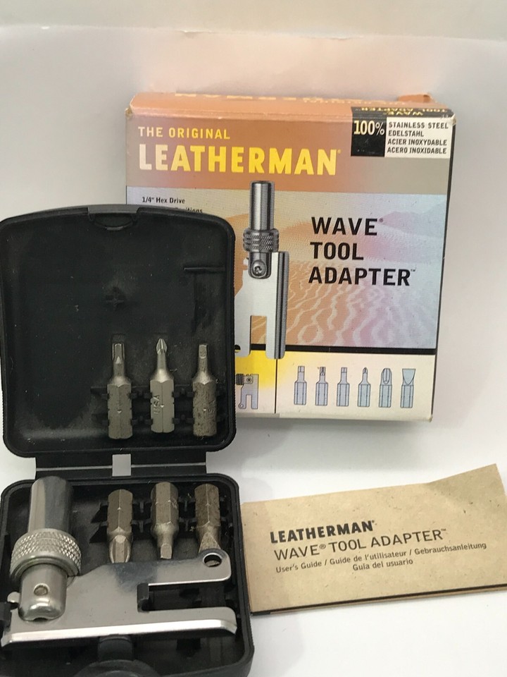 Leatherman Tool Adapter Original for Wave/Charge/Arc Box Tool Bits ...