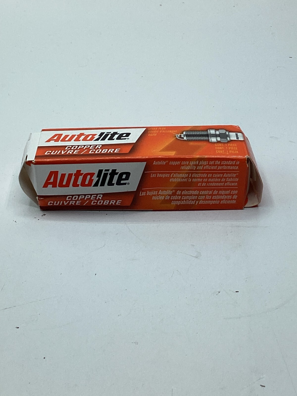 (QTY 3) Autolite 45 Spark Plug Ignition Secondary Ignition Copper ...