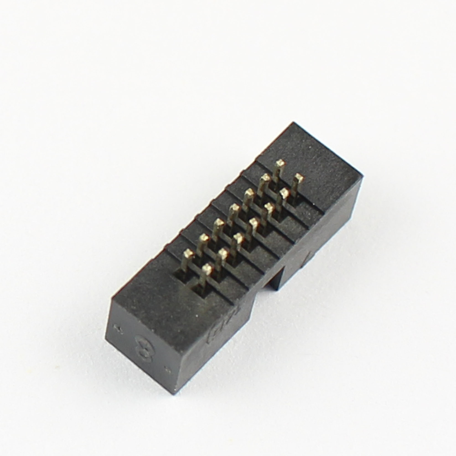 50Pcs 1.27mm Pitch 2x7 Pin 14 Pin DIP Male Shrouded PCB Box Header IDC ...