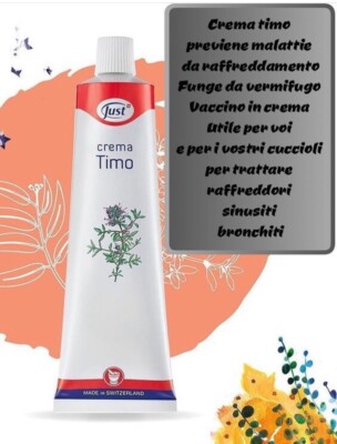 Just Crema TIMO sollievo e benessere espettorante balsamica | eBay