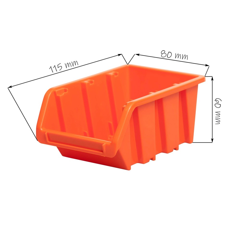 Wall Mounted Storage for Screws, Tools and Nails 135 Small Containers ...