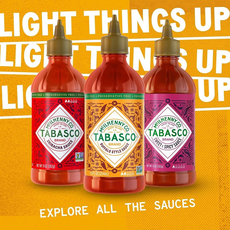 TABASCO® Brand Salsa Picante, Vibrant & Mild Hot Sauce, Easy-To-Squeeze Bottle, | eBay