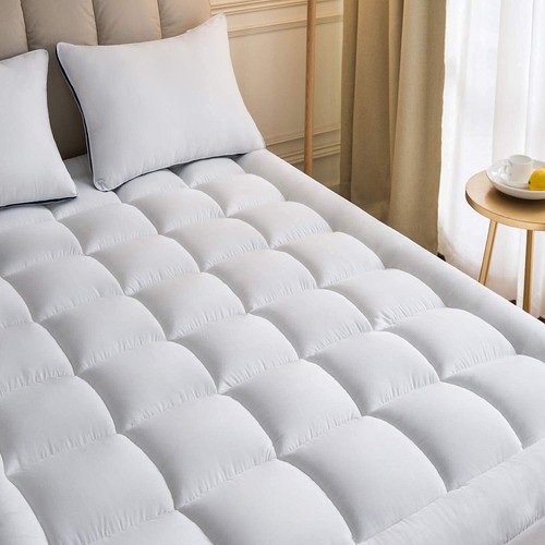 Niagara Microfiber Full Mattress Topper - Pillow Top Mattress Cover ...