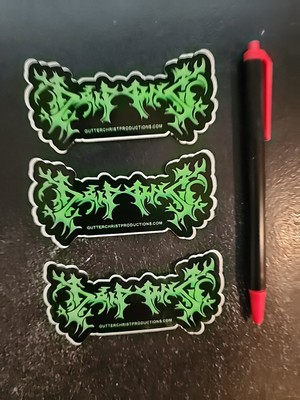 Dripping NJ Death Metal 3 Stickers | eBay