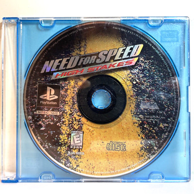 NEED FOR SPEED: HIGH STAKES (1999) PS1 Game - Sports Racing *Disc Only ...