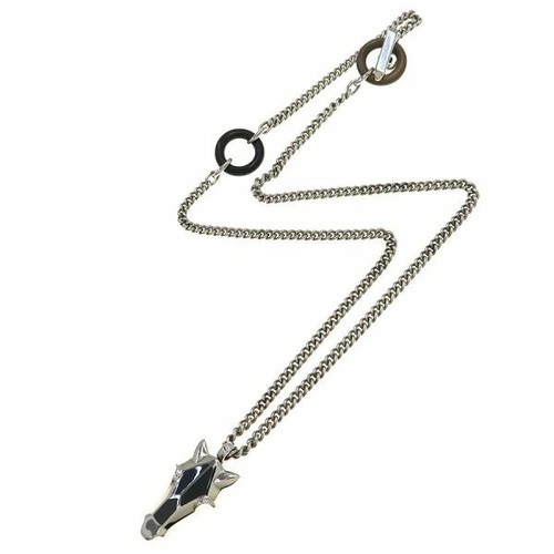 Hermes Destrier Horse Necklace 25.8g B Rank Used | eBay