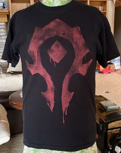 BLIZZARD ENTERTAINMENT World Of Warcraft T Shirt Mens Size M Black WoW ...