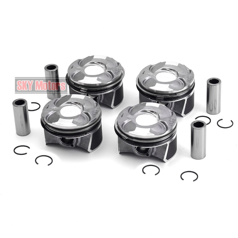 Engine Pistons +0.50 Seals Rebuild Kit For BMW 116i 118i MINI Cooper ...