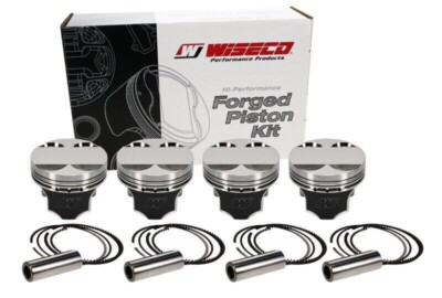 Wiseco Turbo Pistons for Honda Acura B16A B18C1 81mm 8.9:1-10.2:1 ...