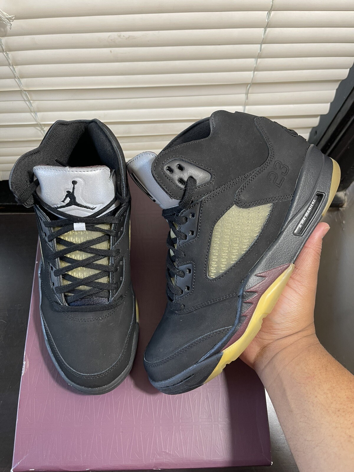 Jordan 5 Retro x A Ma Maniere Mid Dusk Size 8.5 VNDS - Gem