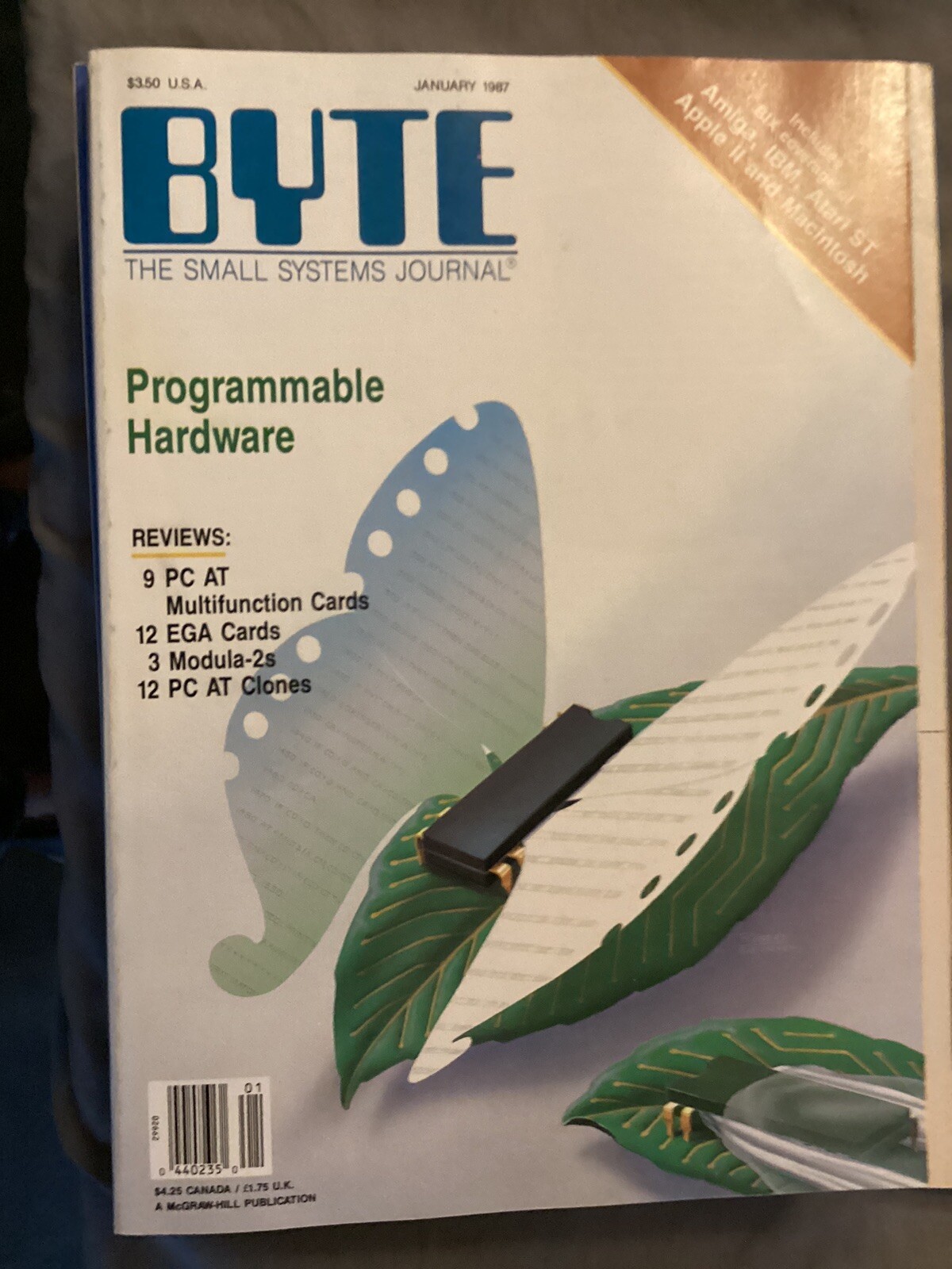 BYTE - January 1987 - Programmable Hardware - FREE SHIPPING | eBay