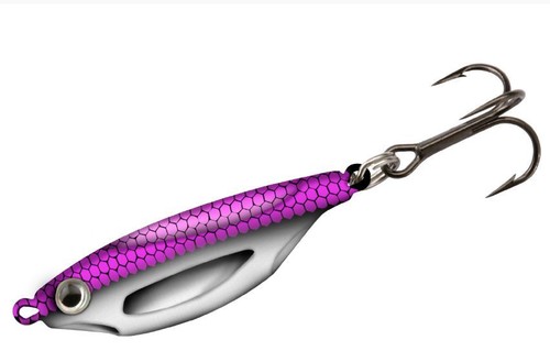 13 Fishing Flash Bang Spoon Tickle Me Pink 3/8 oz Ice Lure Glow Sticks ...