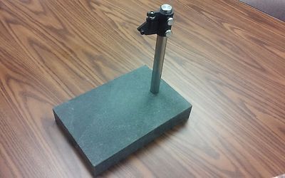 8" x 12" Granite Check w. Fine adjustment, comparator stand #906-12-new ...