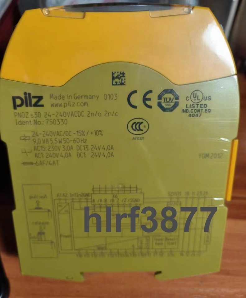 1PC New PILZ 750330 PLC Module Safety Relays PNOZ S30 24-240VADC ...